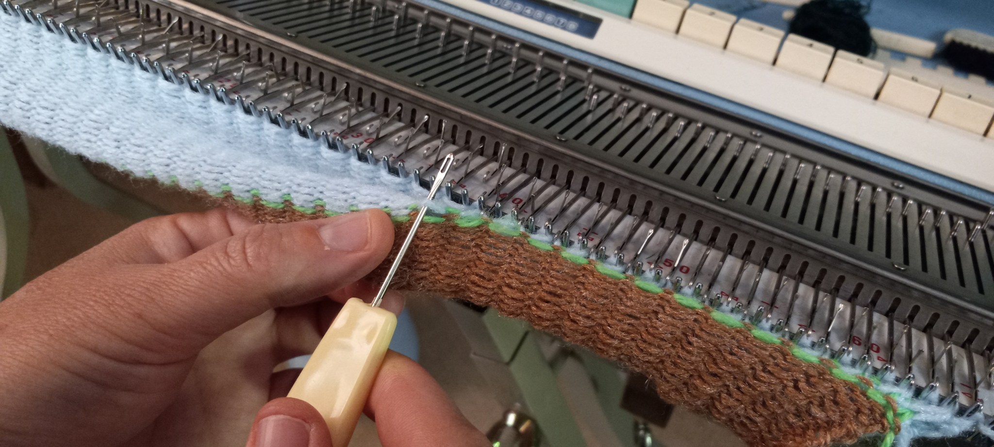knitting machines, repair, techniques and more...
