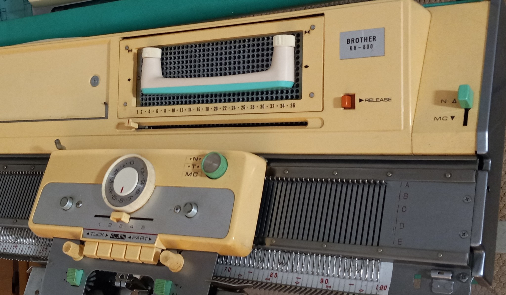 knitting machines, repair, techniques and more...