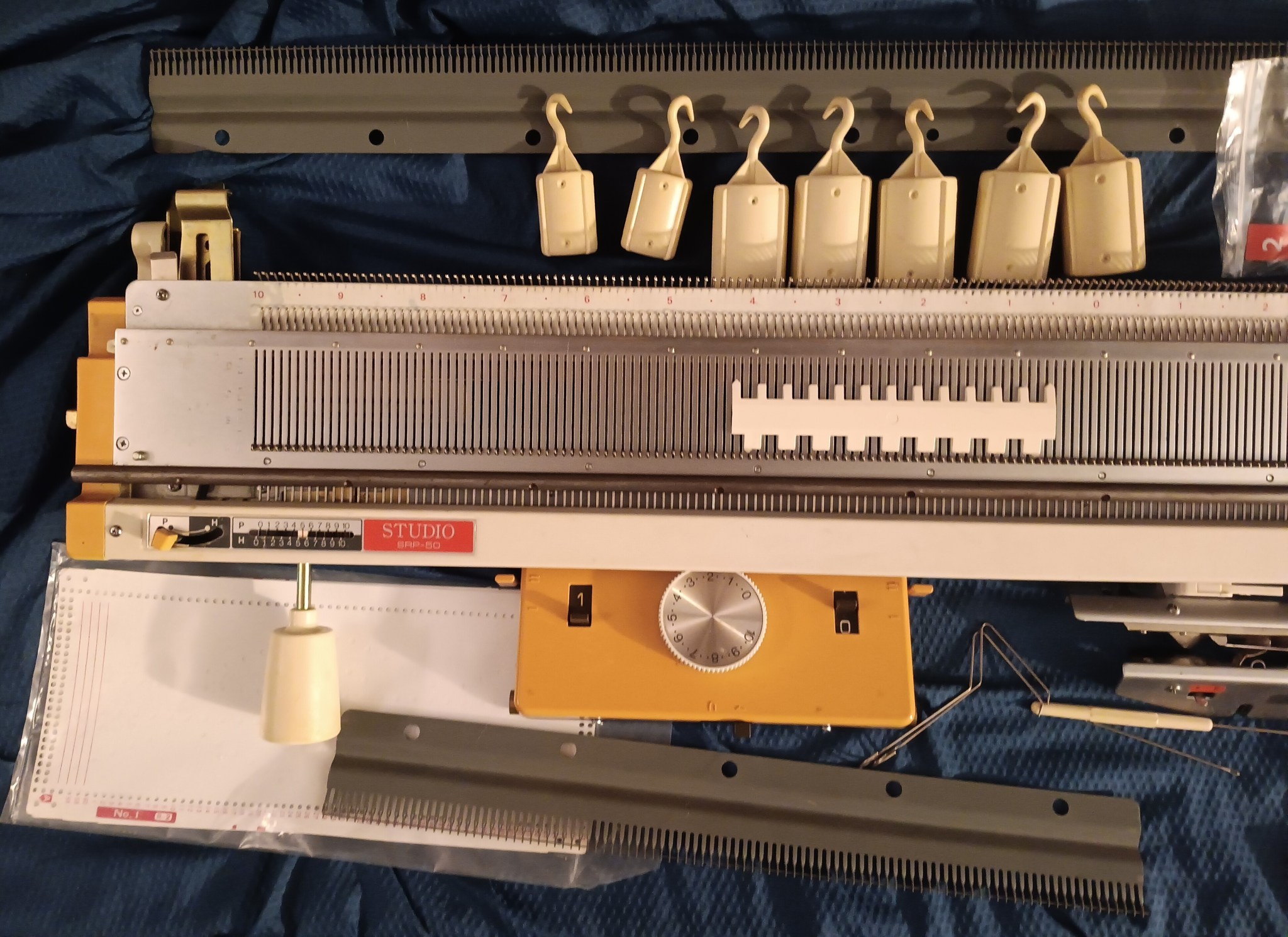 knitting machines, repair, techniques and more...